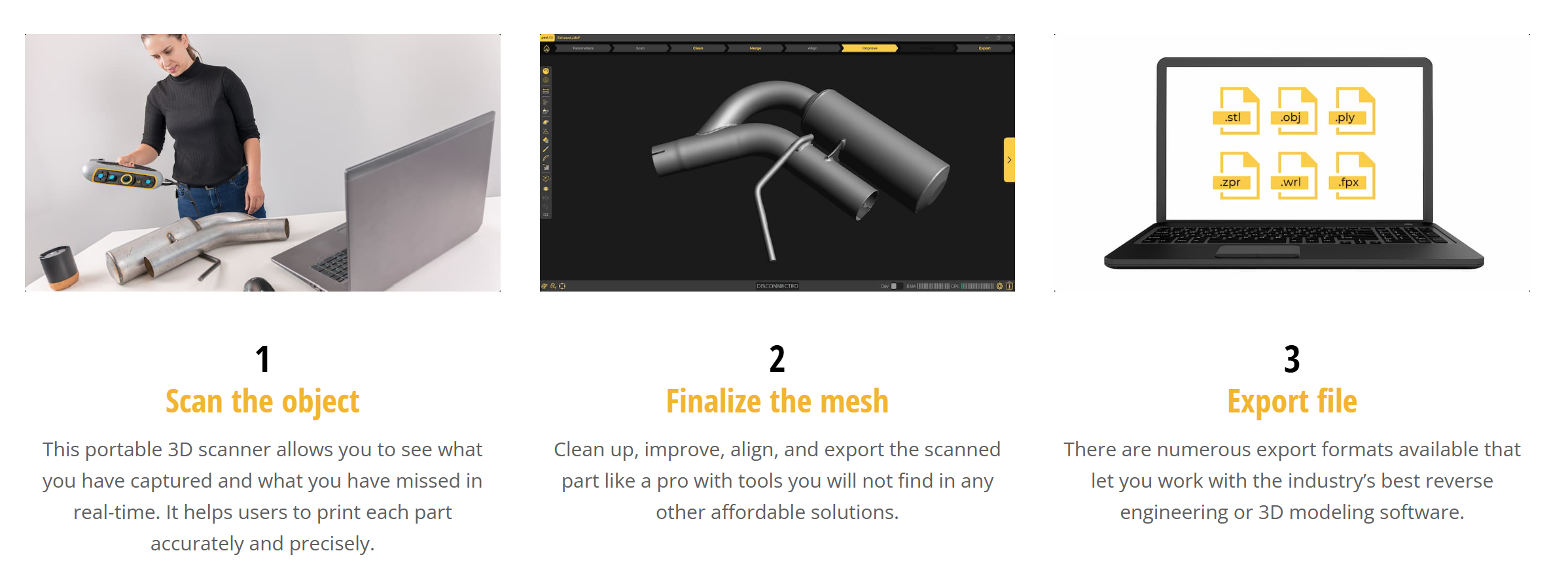 Peel 3D | Peel 3 Scanner | 3DOLOGiE